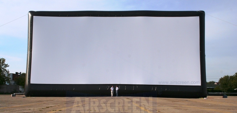 Produtos - AIRSCREEN telão inflável para cinema ao ar livre